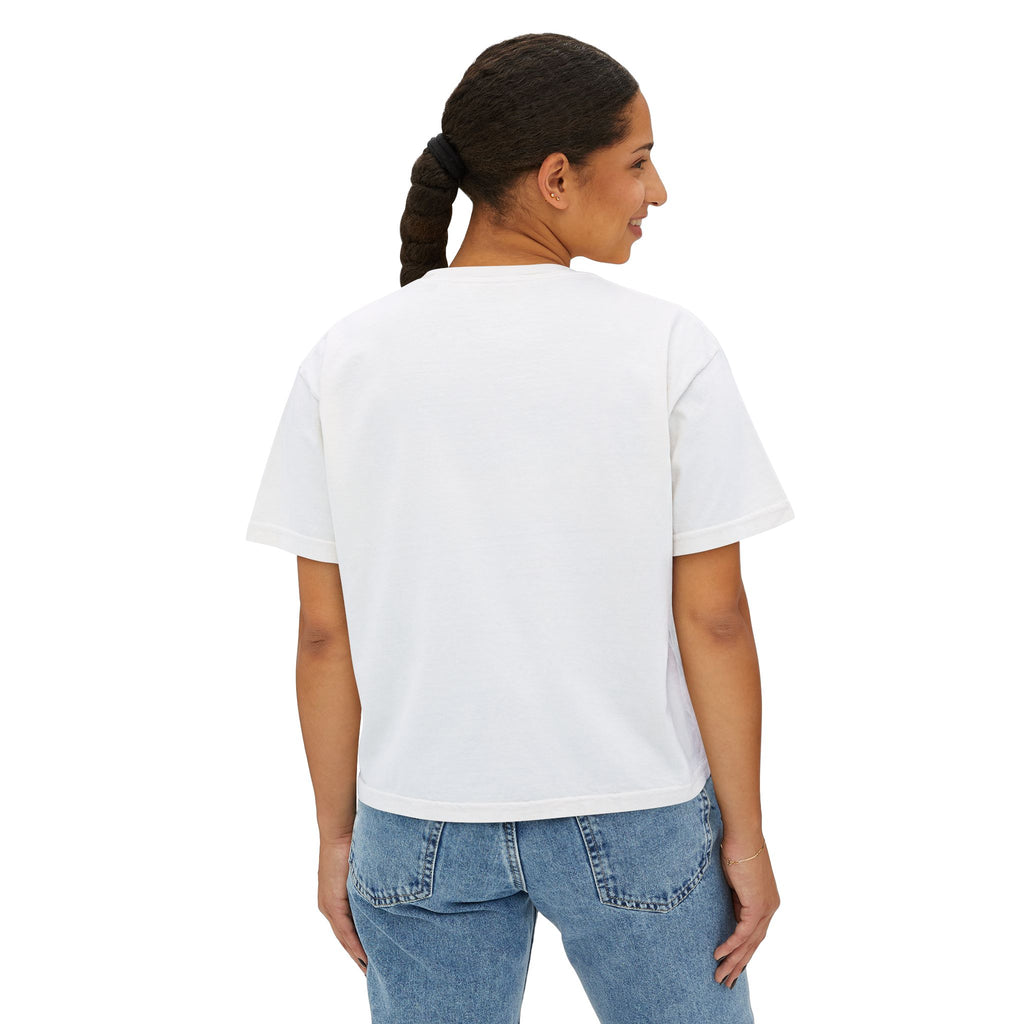 Sunflower Spirit Women's Boxy Tee – Maples Bone Yard